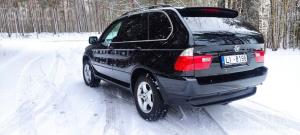 Black BMW X5 2007 in Daugavpils, with an engine capacity of 3.00 L and mileage of 277 thousand km for 6300 €, photo 3 on AUTOMOTO.COM.LV