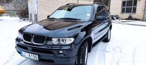 Black BMW X5 2007 in Daugavpils, with an engine capacity of 3.00 L and mileage of 277 thousand km for 6300 €, photo 7 on AUTOMOTO.COM.LV