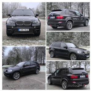 Black BMW X5 2007 in Rapla, with an engine capacity of 3.00 L and mileage of 345 thousand km for 8400 €, photo 14 on AUTOMOTO.COM.LV