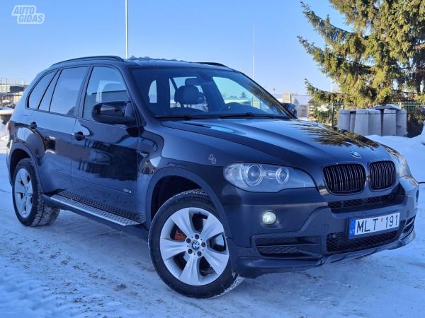 Melns BMW X5 2007 Šilutė, ar dzinēja tilpumu 3.00 L un nobraukumu 500 tūkst. km par 6900 €, foto 3 vietnē AUTOMOTO.COM.LV