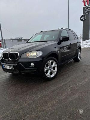 Black BMW X5 2007 in Klaipeda, with an engine capacity of 2.99 L and mileage of 350 thousand km for 7900 €, photo 7 on AUTOMOTO.COM.LV