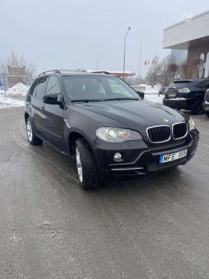 Black BMW X5 2007 in Klaipeda, with an engine capacity of 2.99 L and mileage of 350 thousand km for 7900 €, photo 8 on AUTOMOTO.COM.LV