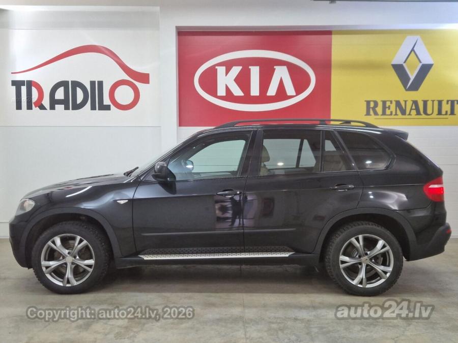 Melns BMW X5 2007 Hāpsalu, ar dzinēja tilpumu 3.00 L un nobraukumu 286 tūkst. km par 6999 €, foto 1 vietnē AUTOMOTO.COM.LV