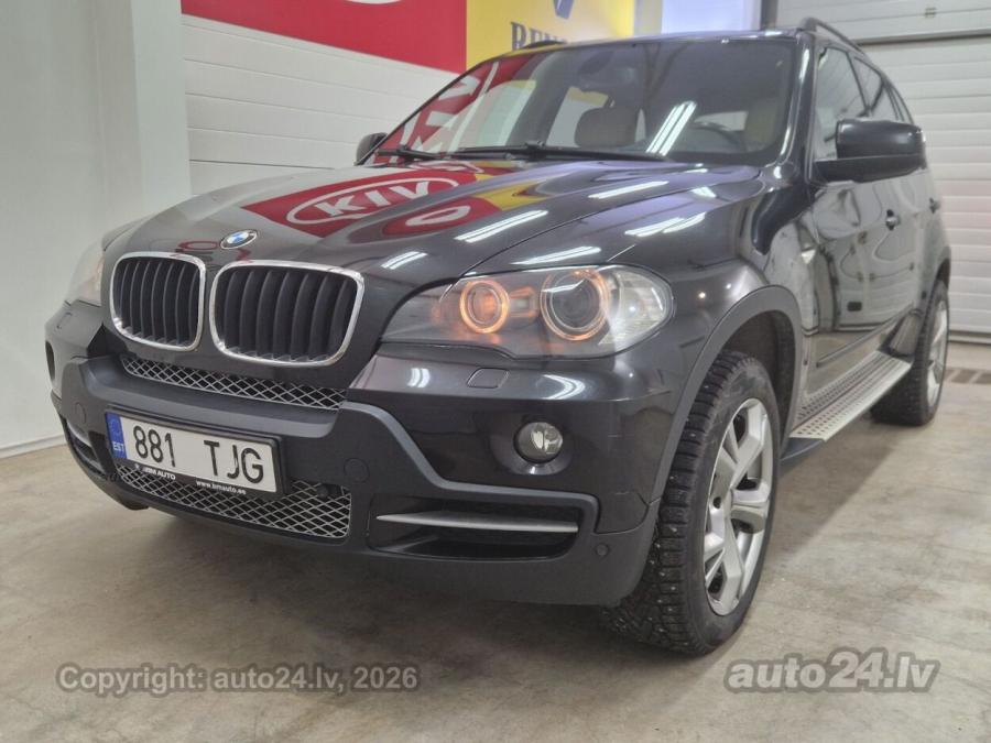 Melns BMW X5 2007 Hāpsalu, ar dzinēja tilpumu 3.00 L un nobraukumu 286 tūkst. km par 6999 €, foto 2 vietnē AUTOMOTO.COM.LV