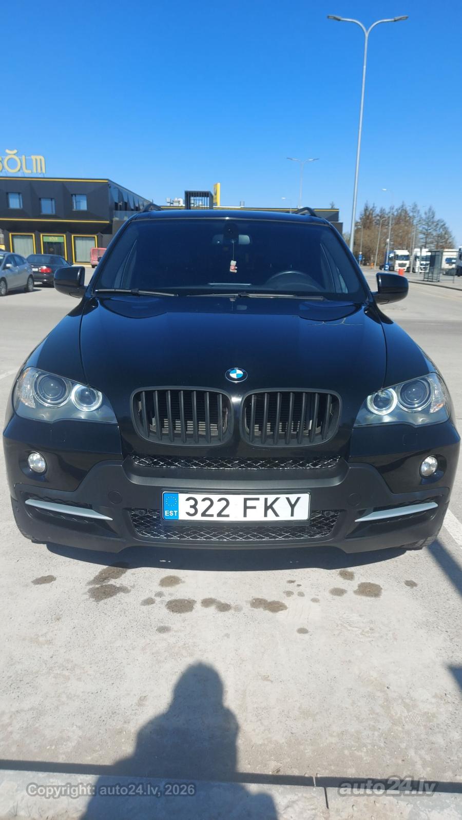 Melns BMW X5 2007 Tallina, ar dzinēja tilpumu 3.00 L un nobraukumu 242 tūkst. km par 7500 €, foto 1 vietnē AUTOMOTO.COM.LV