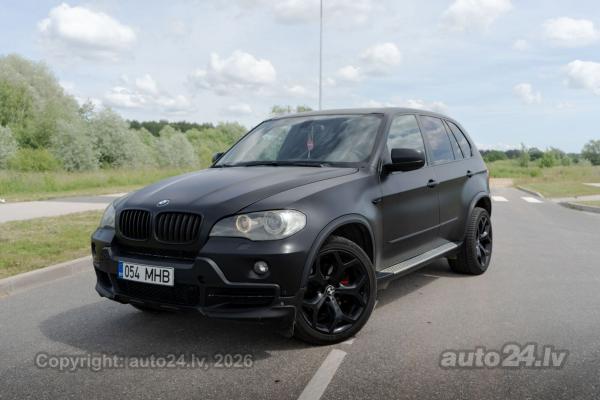 Black BMW X5 2007 in Tartu, with an engine capacity of 3.00 L and mileage of 355 thousand km for 7500 €, photo 1 on AUTOMOTO.COM.LV