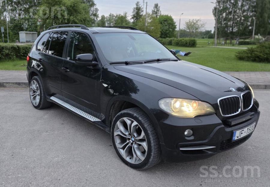 Melns BMW X5 2007 Valmiera, ar dzinēja tilpumu 2.90 L un nobraukumu 0 tūkst. km par 6900 €, foto 1 vietnē AUTOMOTO.COM.LV