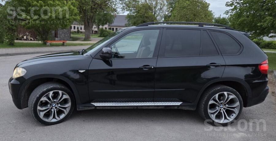 Melns BMW X5 2007 Valmiera, ar dzinēja tilpumu 2.90 L un nobraukumu 0 tūkst. km par 6900 €, foto 3 vietnē AUTOMOTO.COM.LV