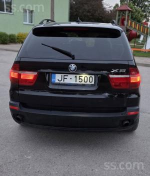 Melns BMW X5 2007 Valmiera, ar dzinēja tilpumu 2.90 L un nobraukumu 0 tūkst. km par 6900 €, foto 5 vietnē AUTOMOTO.COM.LV
