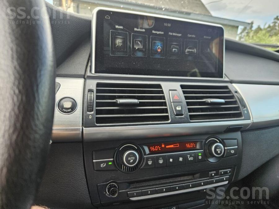 Melns BMW X5 2007 Madona, ar dzinēja tilpumu 3.00 L un nobraukumu 402 tūkst. km par 6500 €, foto 10 vietnē AUTOMOTO.COM.LV