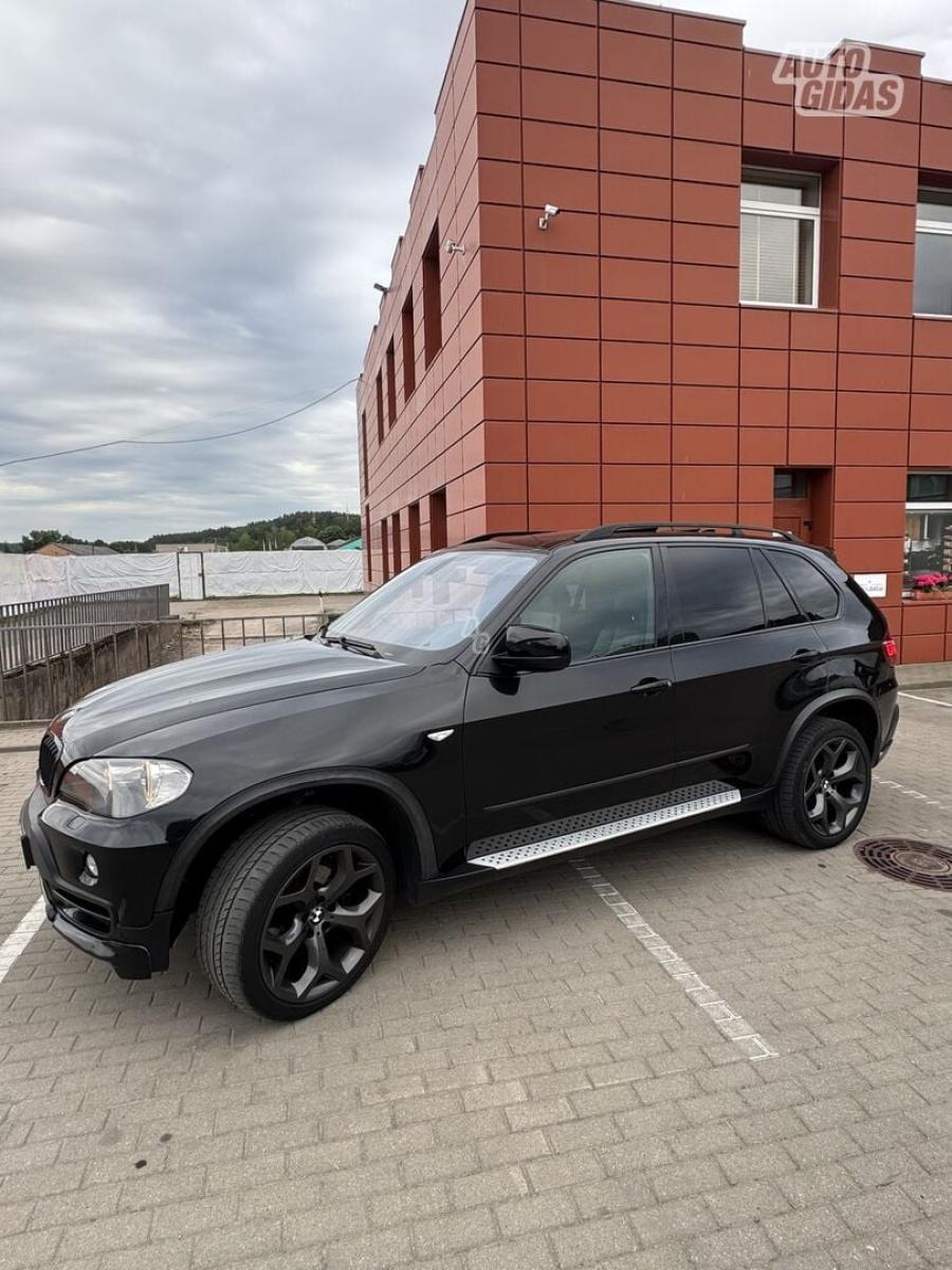 Melns BMW X5 2007 Viļņa, ar dzinēja tilpumu 3.00 L un nobraukumu 324 tūkst. km par 7900 €, foto 3 vietnē AUTOMOTO.COM.LV