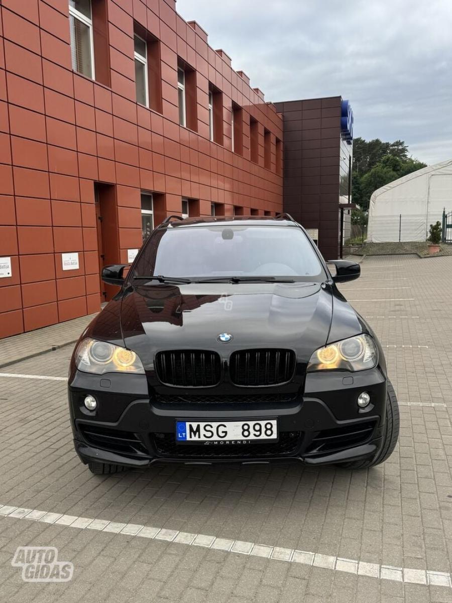 Melns BMW X5 2007 Viļņa, ar dzinēja tilpumu 3.00 L un nobraukumu 324 tūkst. km par 7900 €, foto 4 vietnē AUTOMOTO.COM.LV