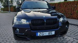 Black BMW X5 2007 in Riga, with an engine capacity of 3.00 L and mileage of 243 thousand km for 7950 €, photo 14 on AUTOMOTO.COM.LV