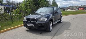 Melns BMW X5 2007 Rīga, ar dzinēja tilpumu 3.00 L un nobraukumu 292 tūkst. km par 3500 €, foto  vietnē AUTOMOTO.COM.LV