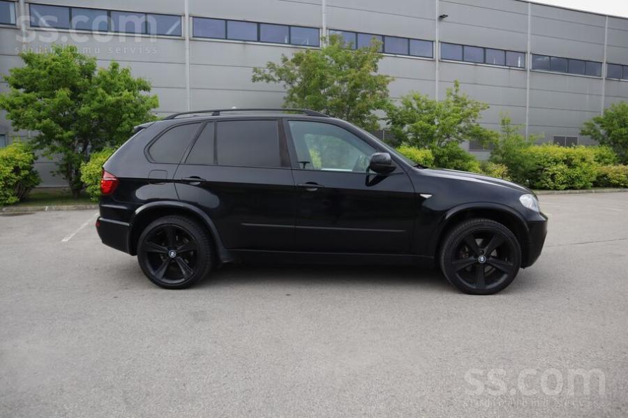 Melns BMW X5 2007 Rīga, ar dzinēja tilpumu 3.00 L un nobraukumu 313 tūkst. km par 7990 €, foto 5 vietnē AUTOMOTO.COM.LV