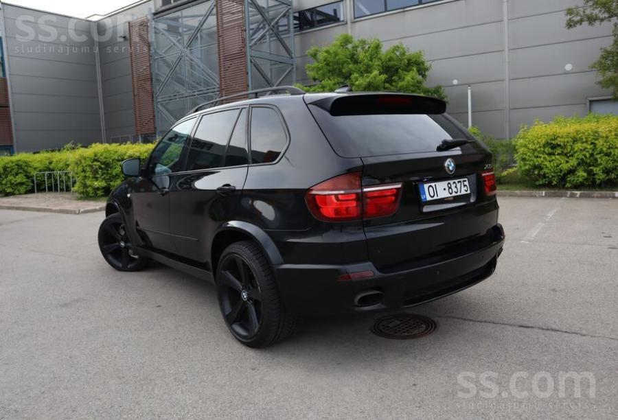 Melns BMW X5 2007 Rīga, ar dzinēja tilpumu 3.00 L un nobraukumu 313 tūkst. km par 7990 €, foto 6 vietnē AUTOMOTO.COM.LV