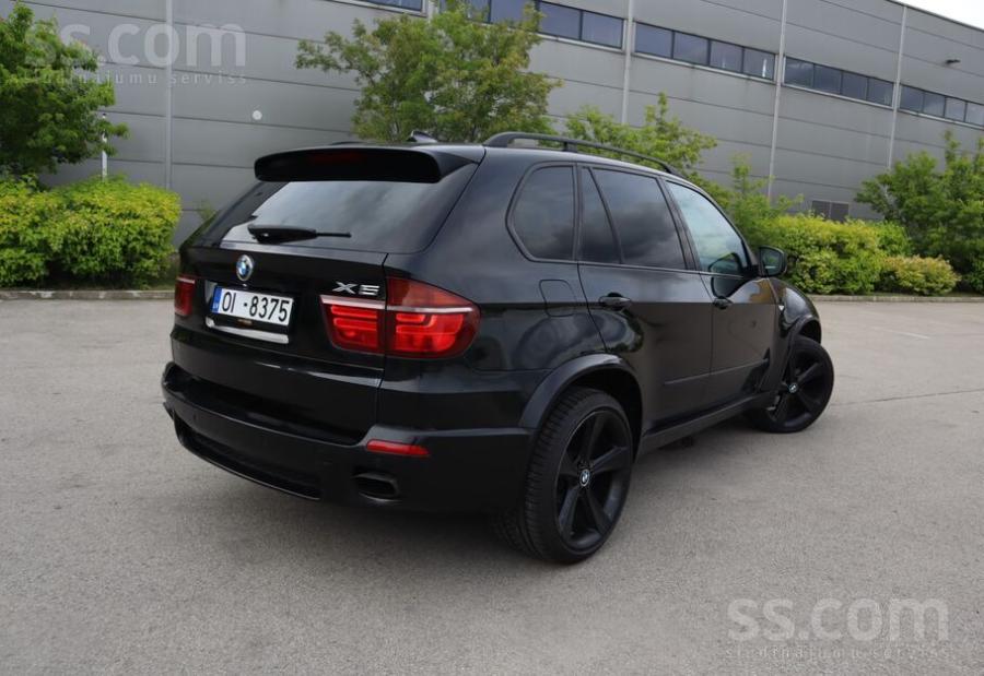 Melns BMW X5 2007 Rīga, ar dzinēja tilpumu 3.00 L un nobraukumu 313 tūkst. km par 7990 €, foto 7 vietnē AUTOMOTO.COM.LV
