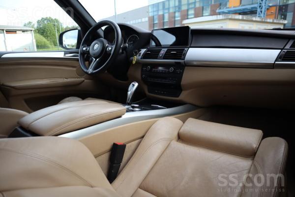 Melns BMW X5 2007 Rīga, ar dzinēja tilpumu 3.00 L un nobraukumu 313 tūkst. km par 7990 €, foto 10 vietnē AUTOMOTO.COM.LV