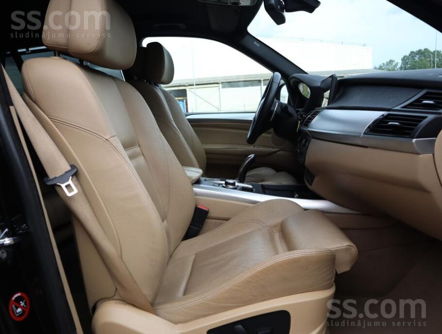 Melns BMW X5 2007 Rīga, ar dzinēja tilpumu 3.00 L un nobraukumu 313 tūkst. km par 7990 €, foto 13 vietnē AUTOMOTO.COM.LV