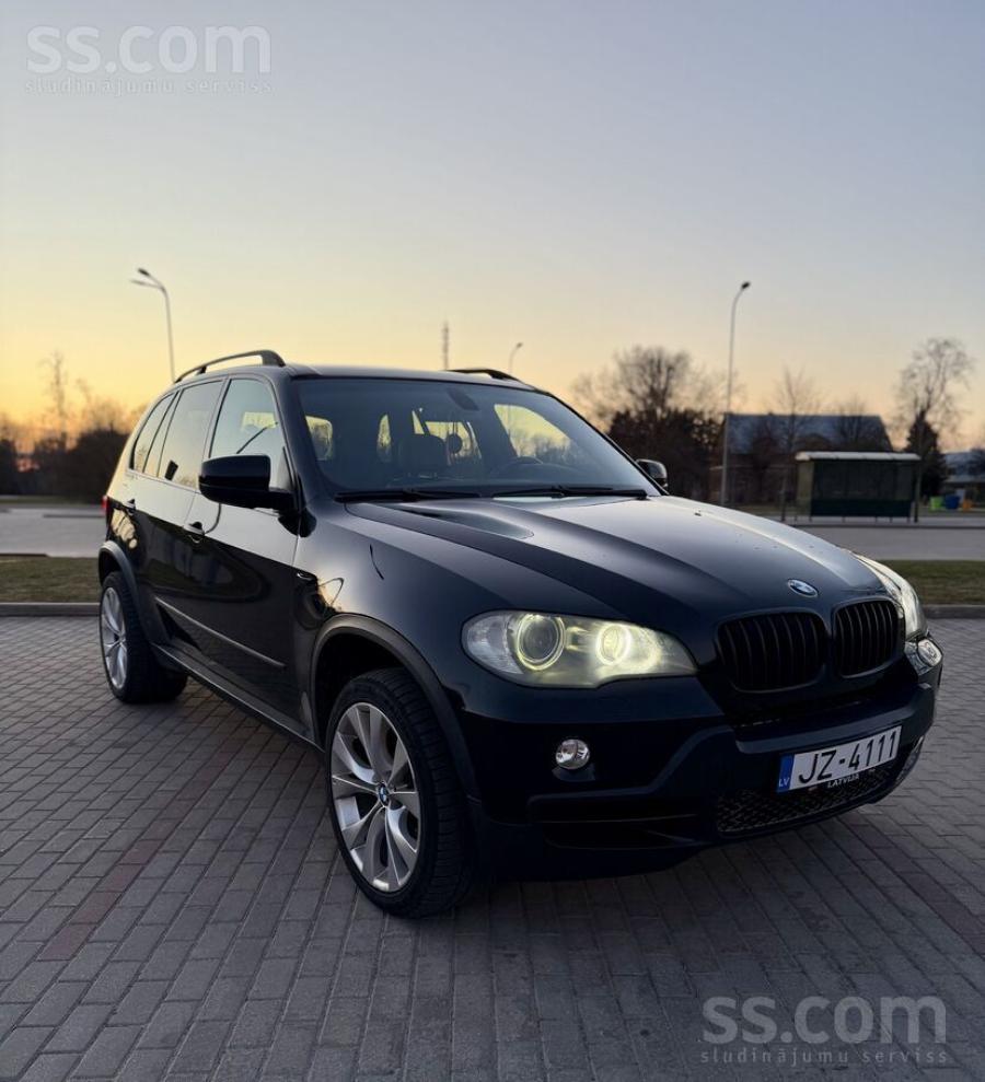 Melns BMW X5 2007 Rīga, ar dzinēja tilpumu 3.00 L un nobraukumu 206 tūkst. km par 11000 €, foto 3 vietnē AUTOMOTO.COM.LV