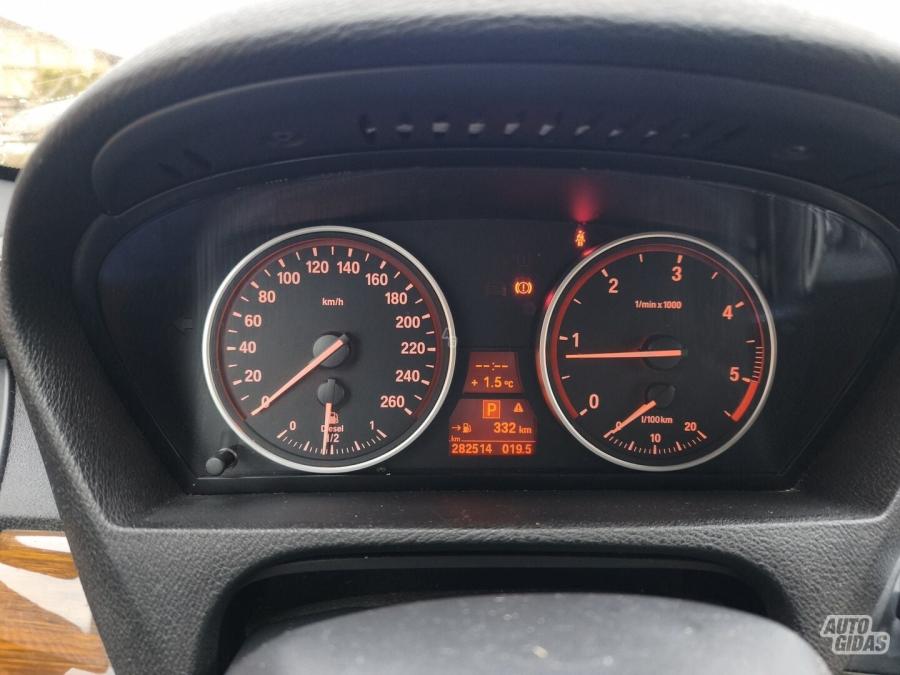 Black BMW X5 2007 in Birzai, with an engine capacity of 3.00 L and mileage of 283 thousand km for 7999 €, photo 19 on AUTOMOTO.COM.LV