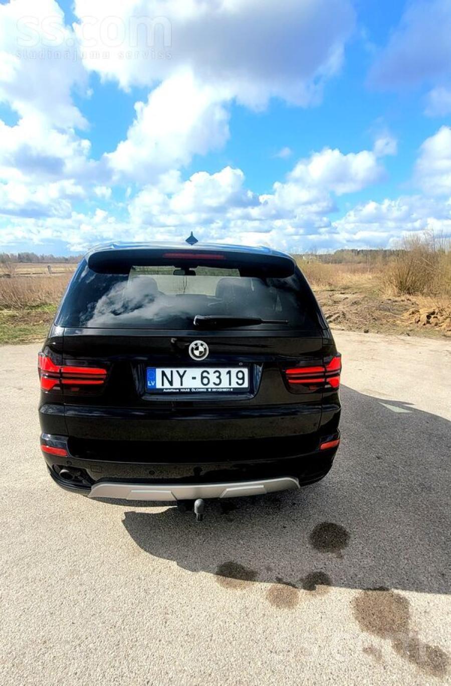 Melns BMW X5 2007 Rīga, ar dzinēja tilpumu 3.00 L un nobraukumu 319 tūkst. km par 9000 €, foto 7 vietnē AUTOMOTO.COM.LV