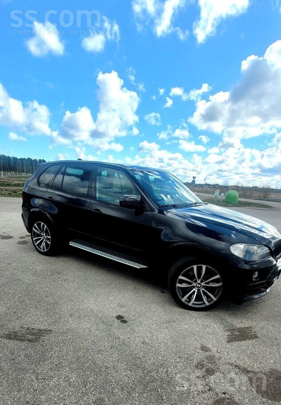 Melns BMW X5 2007 Rīga, ar dzinēja tilpumu 3.00 L un nobraukumu 319 tūkst. km par 9000 €, foto 9 vietnē AUTOMOTO.COM.LV