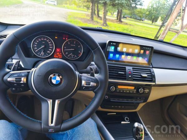 Черный БМВ Х5 2007 в Елгава, объемом двигателя 3.00 л и пробегом 311 тыс. км за 8999 €, фото 4 на AUTOMOTO.COM.LV