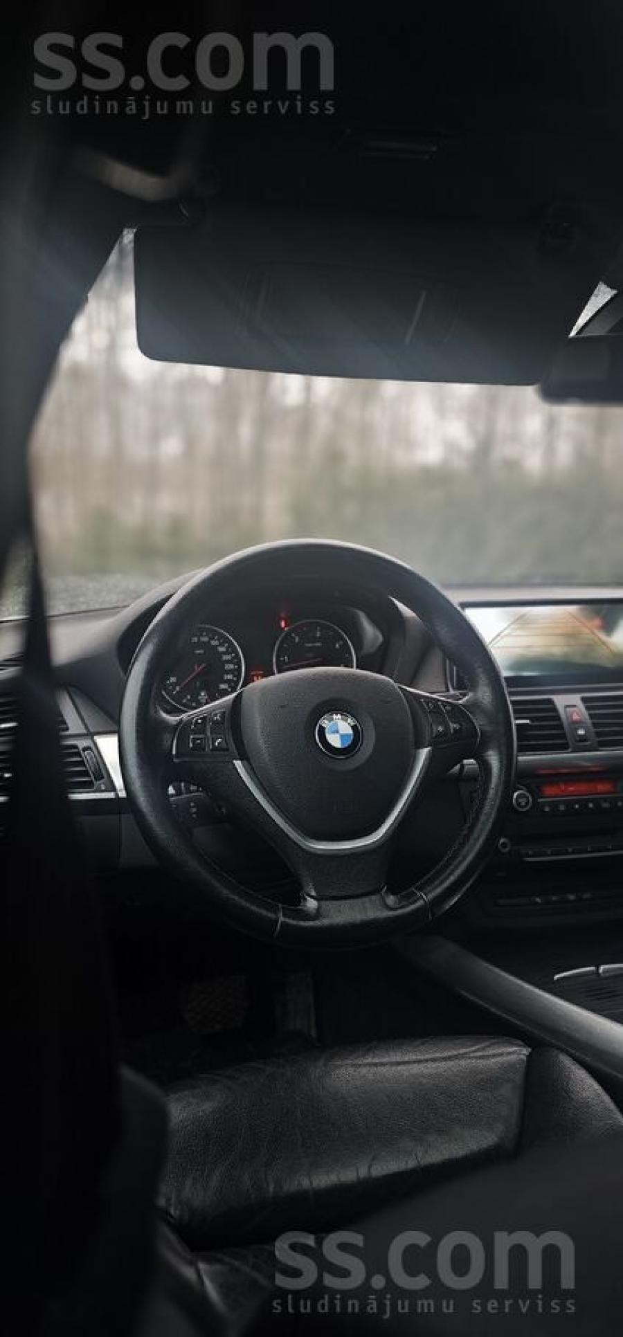 Black BMW X5 2007 in Jekabpils, with an engine capacity of 3.00 L and mileage of 433 thousand km for 5290 €, photo 9 on AUTOMOTO.COM.LV