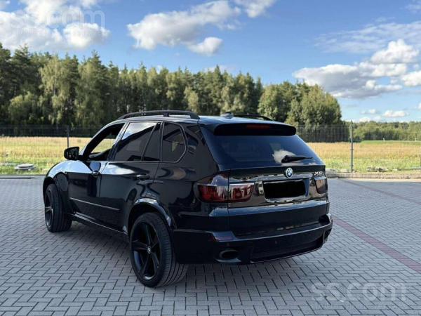 Melns BMW X5 2007 Jelgava, ar dzinēja tilpumu 3.00 L un nobraukumu 312 tūkst. km par 10999 €, foto 7 vietnē AUTOMOTO.COM.LV
