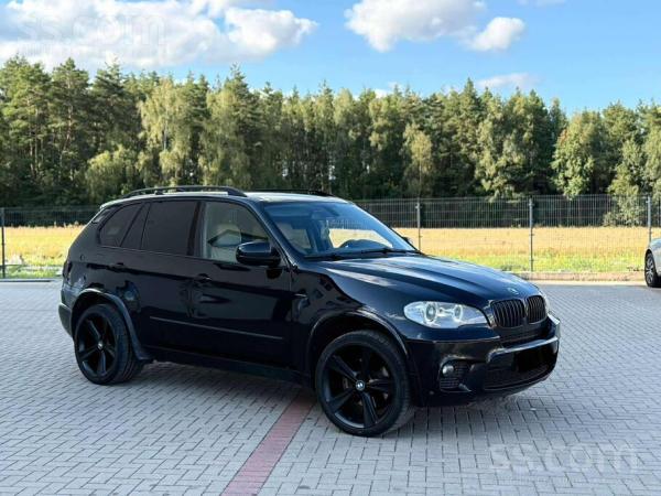 Melns BMW X5 2007 Jelgava, ar dzinēja tilpumu 3.00 L un nobraukumu 312 tūkst. km par 10999 €, foto 9 vietnē AUTOMOTO.COM.LV