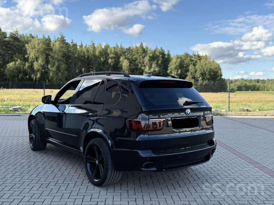 Melns BMW X5 2007 Jelgava, ar dzinēja tilpumu 3.00 L un nobraukumu 312 tūkst. km par 10999 €, foto 8 vietnē AUTOMOTO.COM.LV