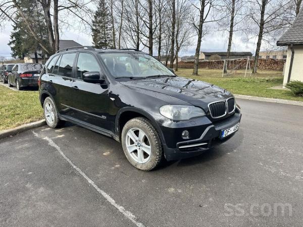 Melns BMW X5 2007 Jēkabpils, ar dzinēja tilpumu 3.00 L un nobraukumu 395 tūkst. km par 6000 €, foto 2 vietnē AUTOMOTO.COM.LV