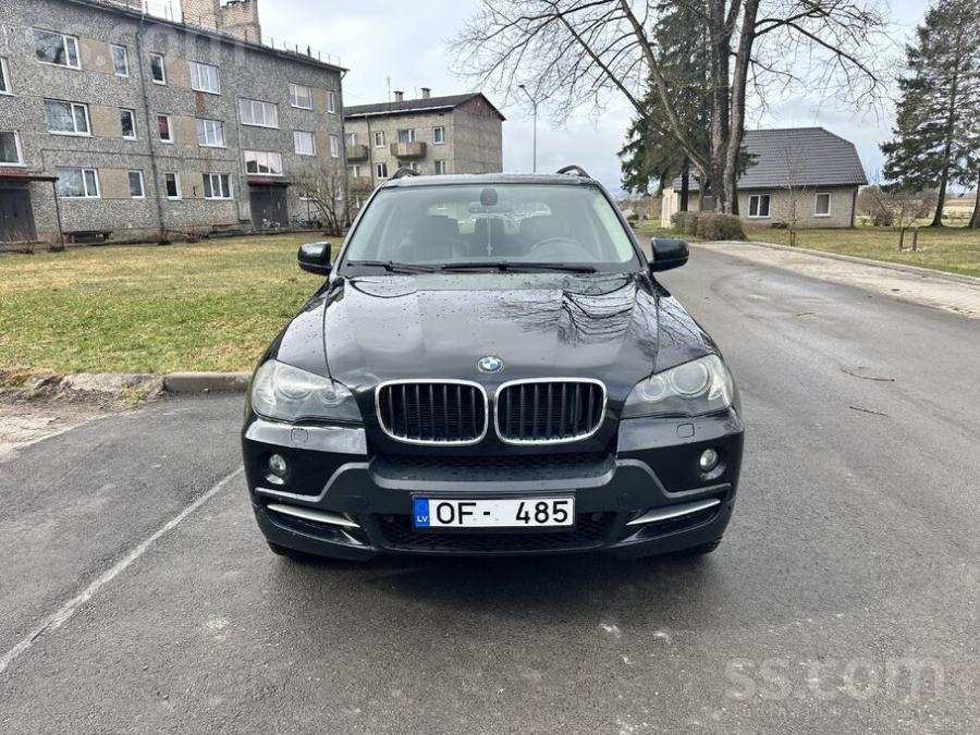 Melns BMW X5 2007 Jēkabpils, ar dzinēja tilpumu 3.00 L un nobraukumu 395 tūkst. km par 6000 €, foto 4 vietnē AUTOMOTO.COM.LV