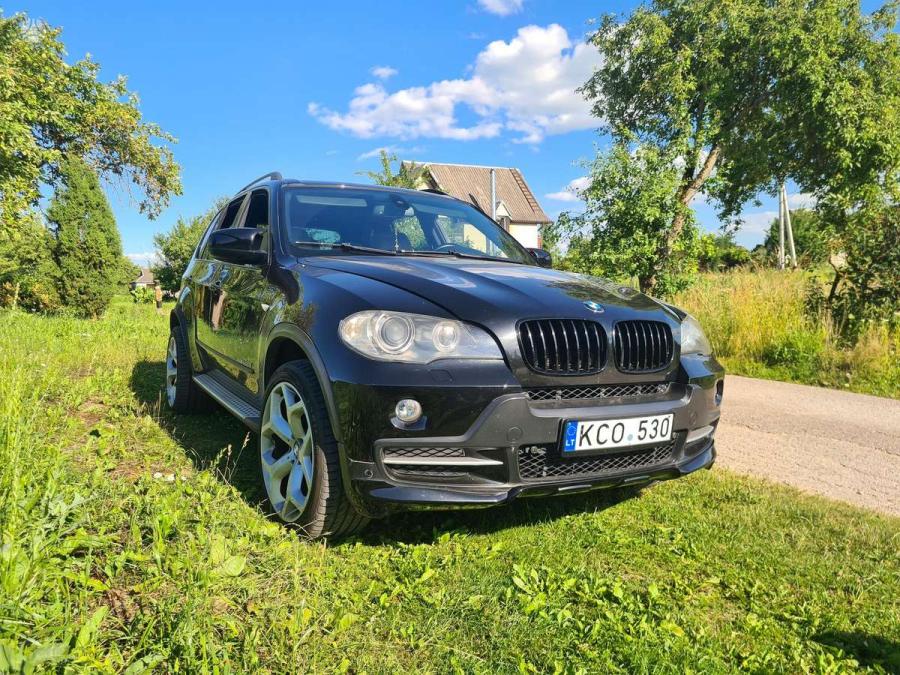 Melns BMW X5 2007 Kėdainiai, ar dzinēja tilpumu 2.99 L un nobraukumu 320 tūkst. km par 8600 €, foto 8 vietnē AUTOMOTO.COM.LV