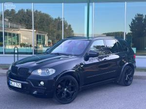 Black BMW X5 2007 in Vilnius, with an engine capacity of 3.00 L and mileage of 306 thousand km for 8000 €, photo 3 on AUTOMOTO.COM.LV