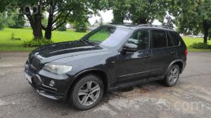 Melns BMW X5 2007 Rīga, ar dzinēja tilpumu 3.00 L un nobraukumu 0 tūkst. km par 7650 €, foto 4 vietnē AUTOMOTO.COM.LV