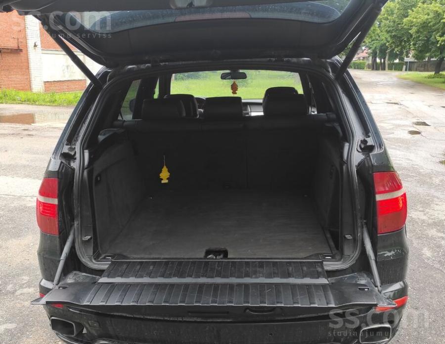 Melns BMW X5 2007 Rīga, ar dzinēja tilpumu 3.00 L un nobraukumu 0 tūkst. km par 7650 €, foto 6 vietnē AUTOMOTO.COM.LV