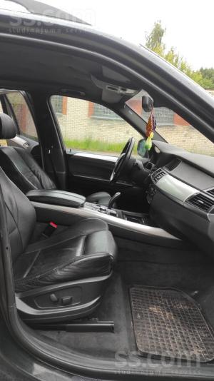 Melns BMW X5 2007 Rīga, ar dzinēja tilpumu 3.00 L un nobraukumu 0 tūkst. km par 7650 €, foto 11 vietnē AUTOMOTO.COM.LV