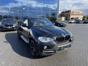 Black BMW X5 2007 in Telschi, with an engine capacity of 2.99 L and mileage of 256 thousand km for 7500 €, photo 10 on AUTOMOTO.COM.LV
