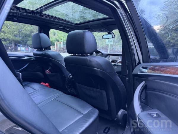 Melns BMW X5 2007 Rīga, ar dzinēja tilpumu 3.00 L un nobraukumu 238 tūkst. km par 4850 €, foto 10 vietnē AUTOMOTO.COM.LV