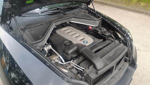 Black BMW X5 2007 in Alytus, with an engine capacity of 3.00 L and mileage of 320 thousand km for 6950 €, photo 10 on AUTOMOTO.COM.LV