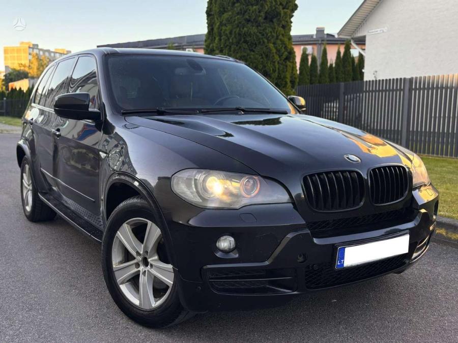 Melns BMW X5 2007 Kauņa, ar dzinēja tilpumu 2.99 L un nobraukumu 450 tūkst. km par 4200 €, foto 7 vietnē AUTOMOTO.COM.LV