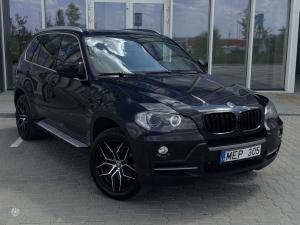 Black BMW X5 2007 in Vilnius, with an engine capacity of 2.99 L and mileage of 209 thousand km for 7700 €, photo  on AUTOMOTO.COM.LV