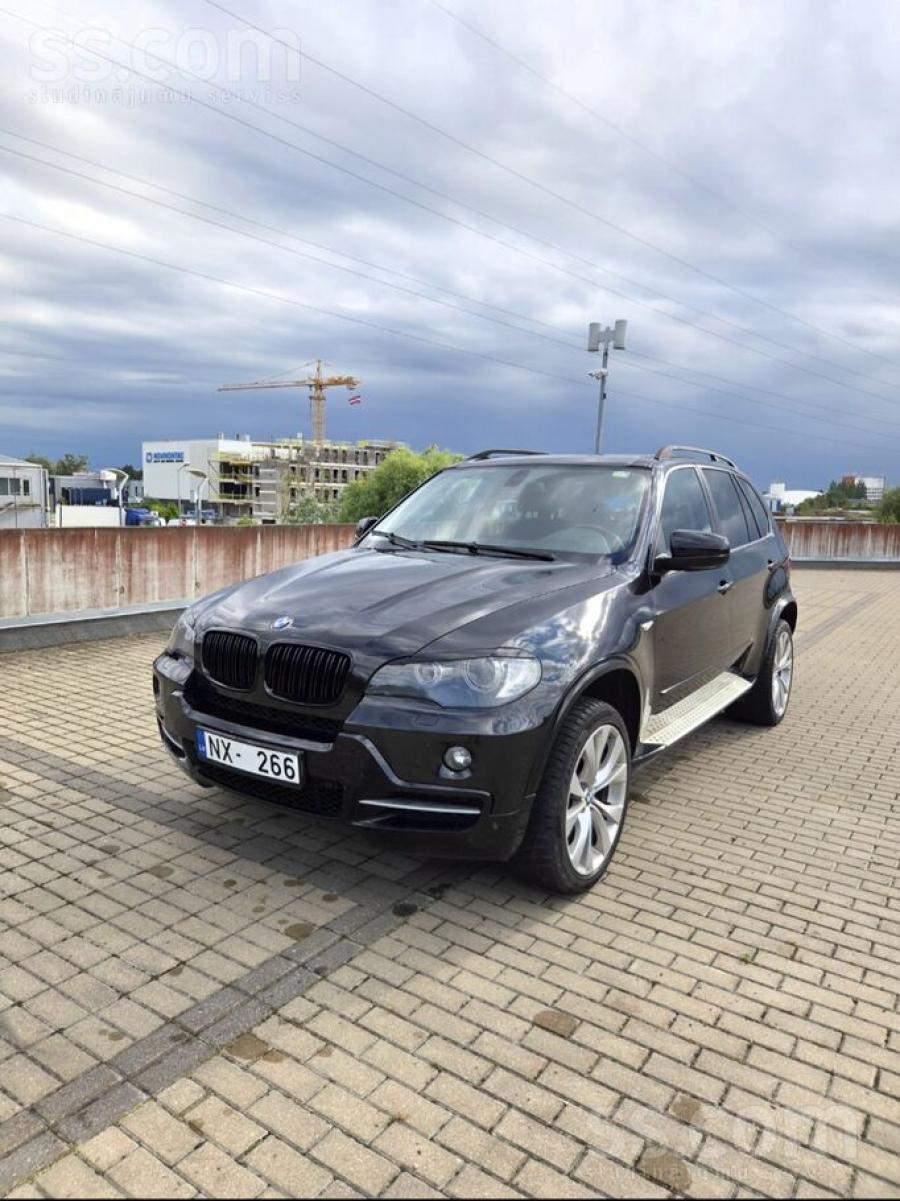 Melns BMW X5 2007 Rīga, ar dzinēja tilpumu 3.00 L un nobraukumu 325 tūkst. km par 7800 €, foto 3 vietnē AUTOMOTO.COM.LV