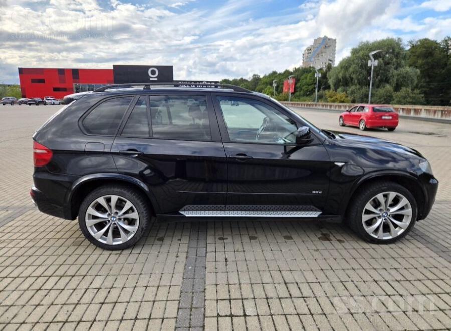 Melns BMW X5 2007 Rīga, ar dzinēja tilpumu 3.00 L un nobraukumu 325 tūkst. km par 7800 €, foto 9 vietnē AUTOMOTO.COM.LV