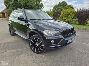 Melns BMW X5 2007 Utena, ar dzinēja tilpumu 3.00 L un nobraukumu 366 tūkst. km par 6300 €, foto  vietnē AUTOMOTO.COM.LV