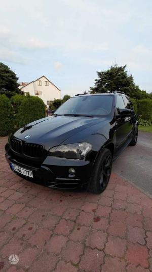 Melns BMW X5 2007 Viļņa, ar dzinēja tilpumu 2.99 L un nobraukumu 330 tūkst. km par 9000 €, foto 3 vietnē AUTOMOTO.COM.LV