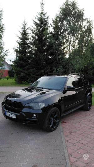 Melns BMW X5 2007 Viļņa, ar dzinēja tilpumu 2.99 L un nobraukumu 330 tūkst. km par 9000 €, foto 5 vietnē AUTOMOTO.COM.LV