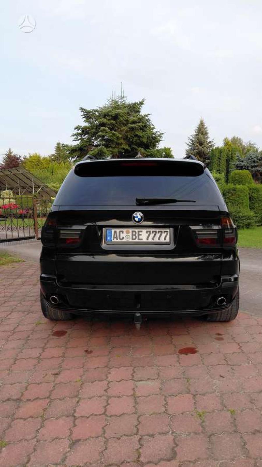 Melns BMW X5 2007 Viļņa, ar dzinēja tilpumu 2.99 L un nobraukumu 330 tūkst. km par 9000 €, foto 7 vietnē AUTOMOTO.COM.LV